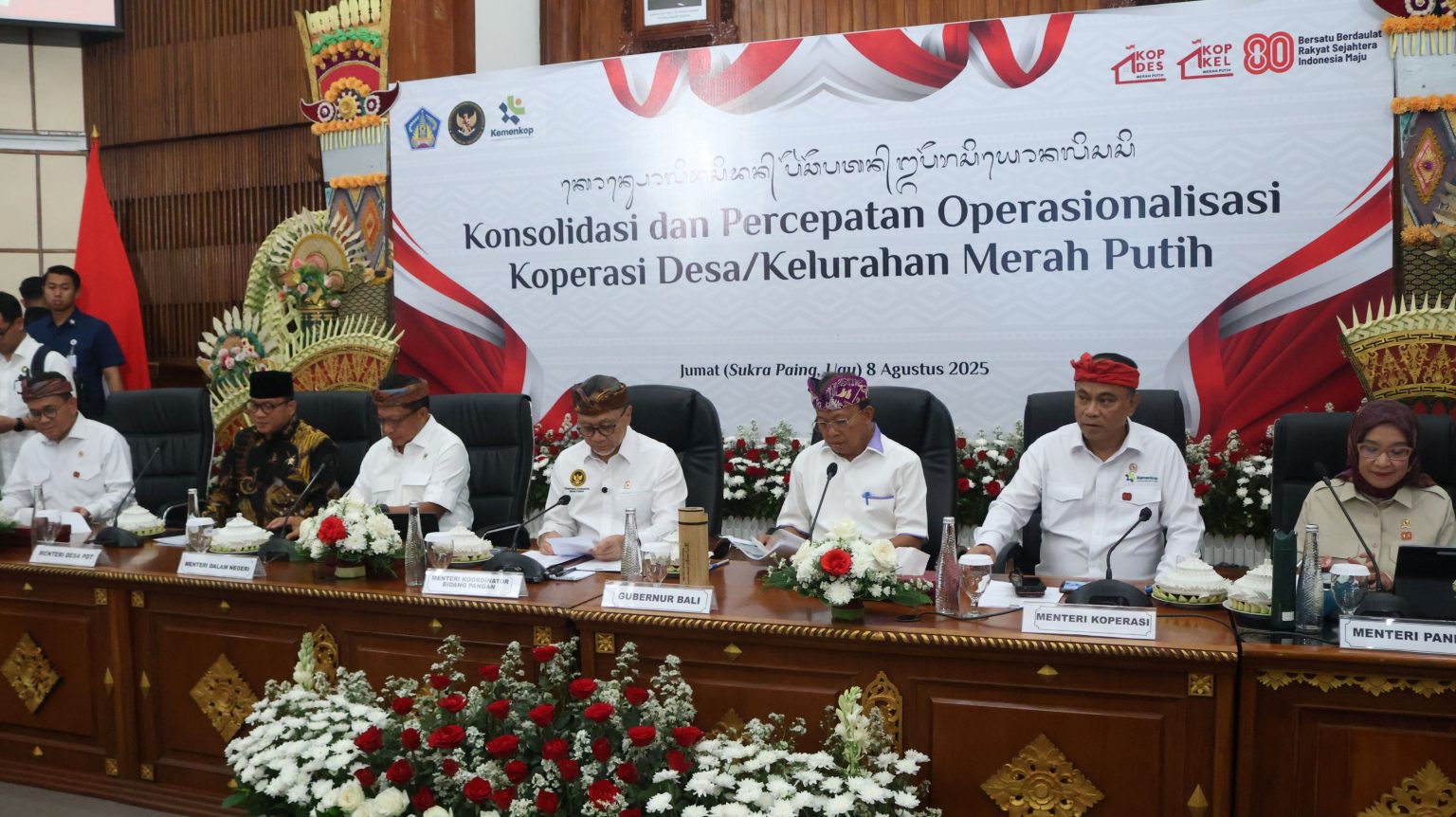 716 Koperasi Desa Merah Putih di Bali Siap Gerakkan Ekonomi Desa ...