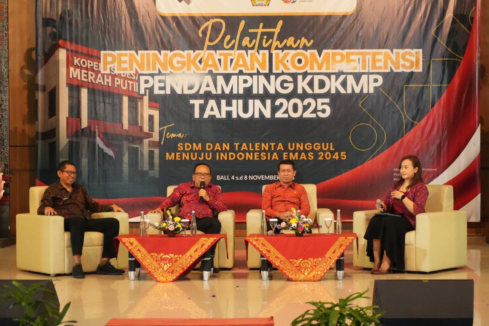 Dinas Koperasi Bali Gelar Pelatihan Pendamping Koperasi Merah Putih Se 6076